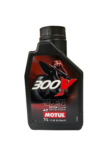 น้ำมัน 4T MOTUL 300V FL ROAD RACING 100%Synthetic 10W40 1L. :: ร้านพนมอะไหล่ พนมเรซซิ่ง ...